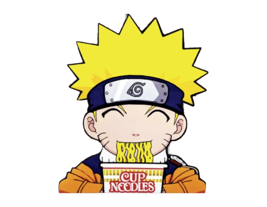 Naruto Uzumaki Ramen Noodle Window Vinyl Decal Anime Sticker: Fun for ...