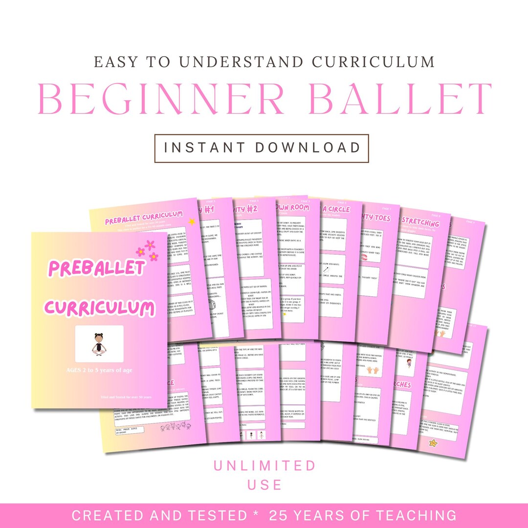 Ballet Curriculum, Ballet Resources, Teaching Tools, Ballet Syllabus ...