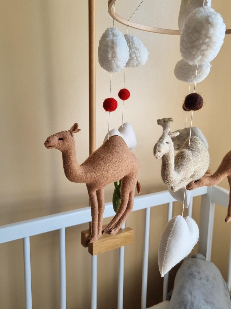Egypt Sahara Baby Mobile. Cot Mobile in Arabian. Baby Crib Mobile ...
