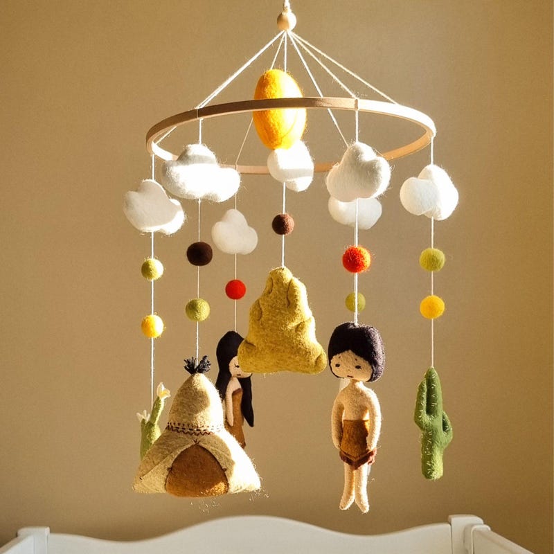 Tribal Baby Mobile - Etsy