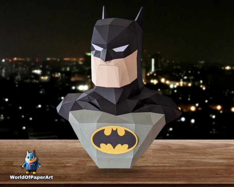 Papercraft Super Hero, Comic Character, 3D Papercraft Doll, AI, DXF ...