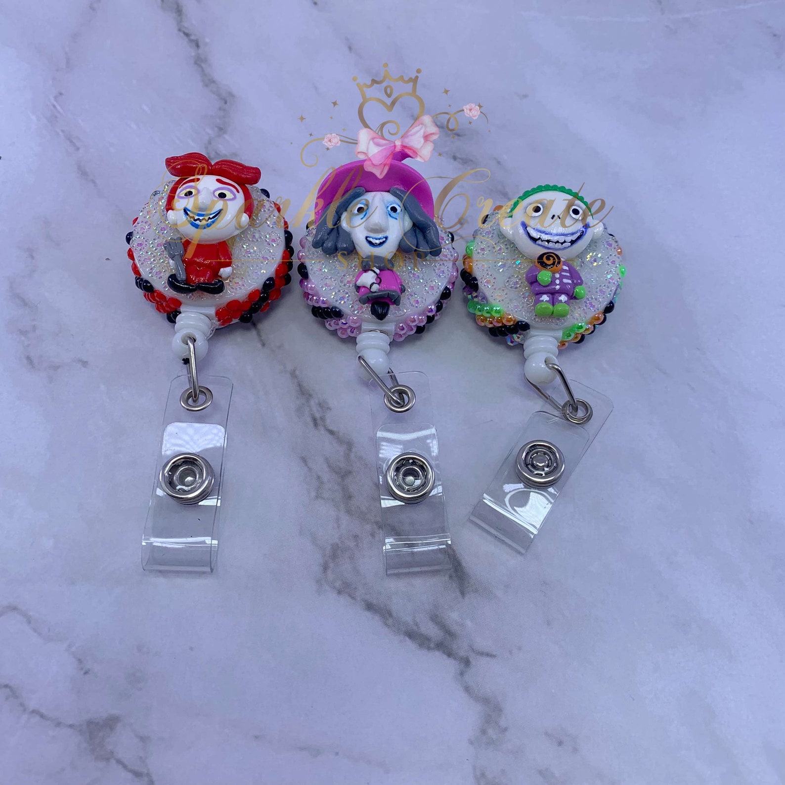 Badge Reel, Nurse Gift, Emergency Badge, Tech ID Badge Reel, Halloween ...