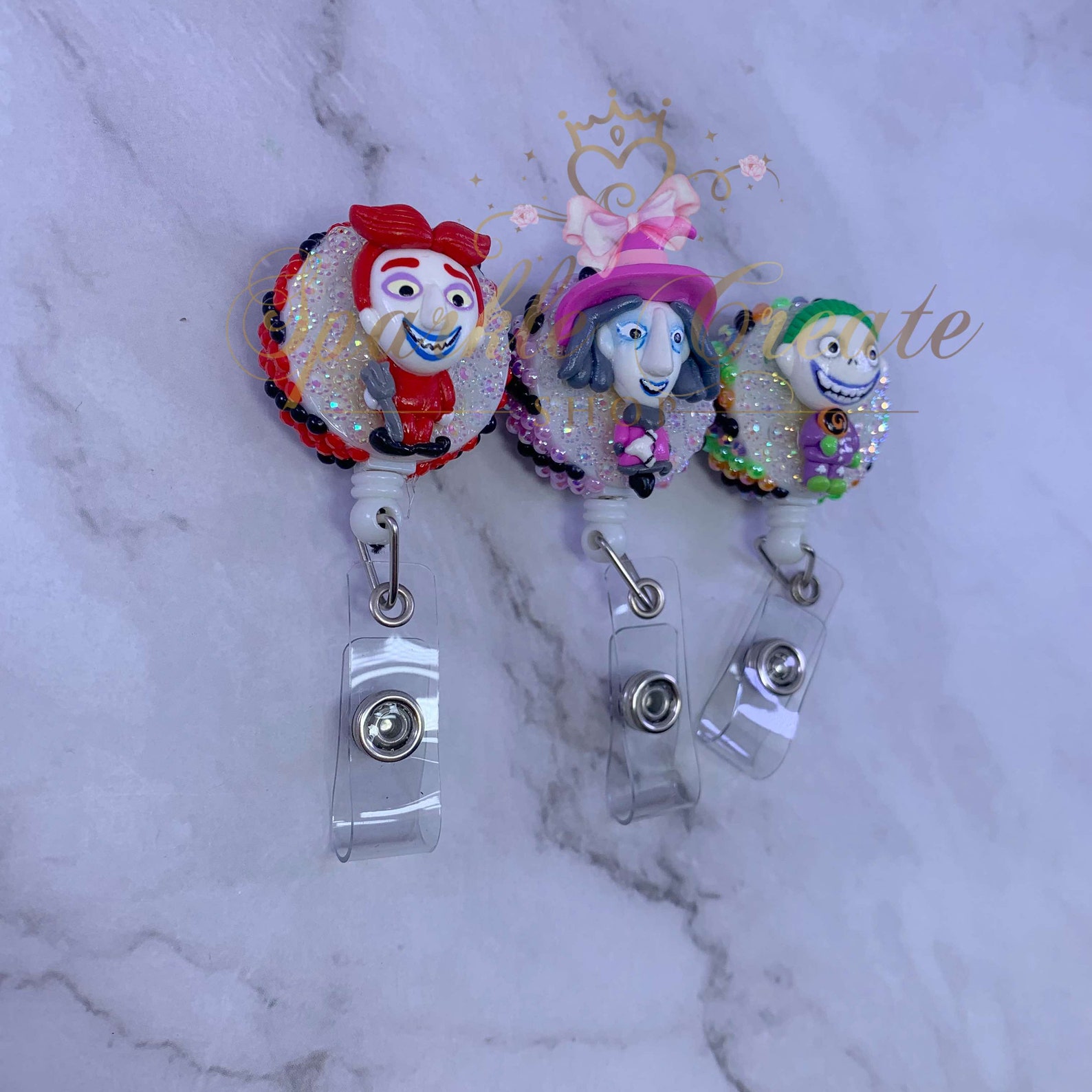 Badge Reel, Nurse Gift, Emergency Badge, Tech ID Badge Reel, Halloween ...