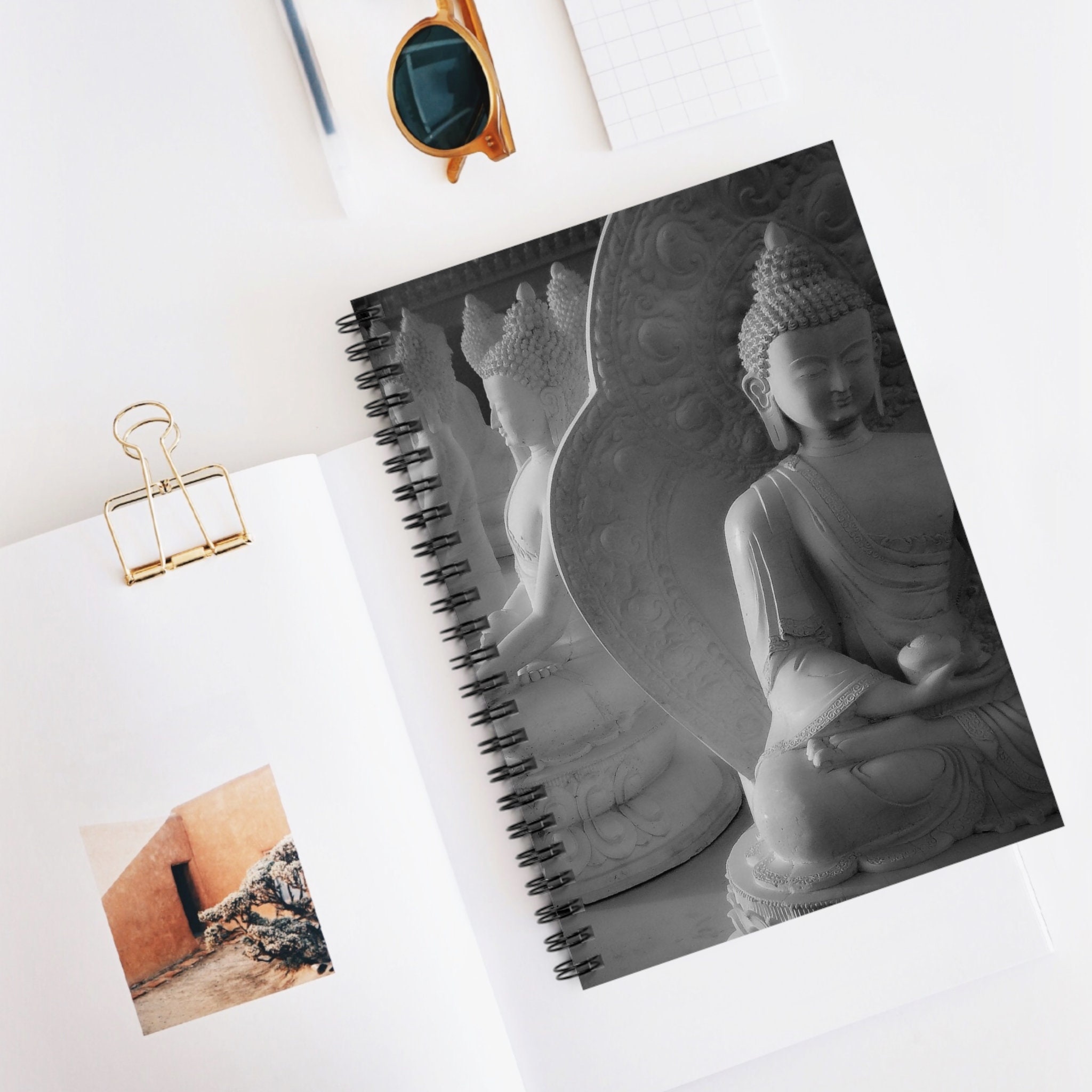 Buddha Journal-buddha Art-journal-gratitude Journal-buddha Statue ...