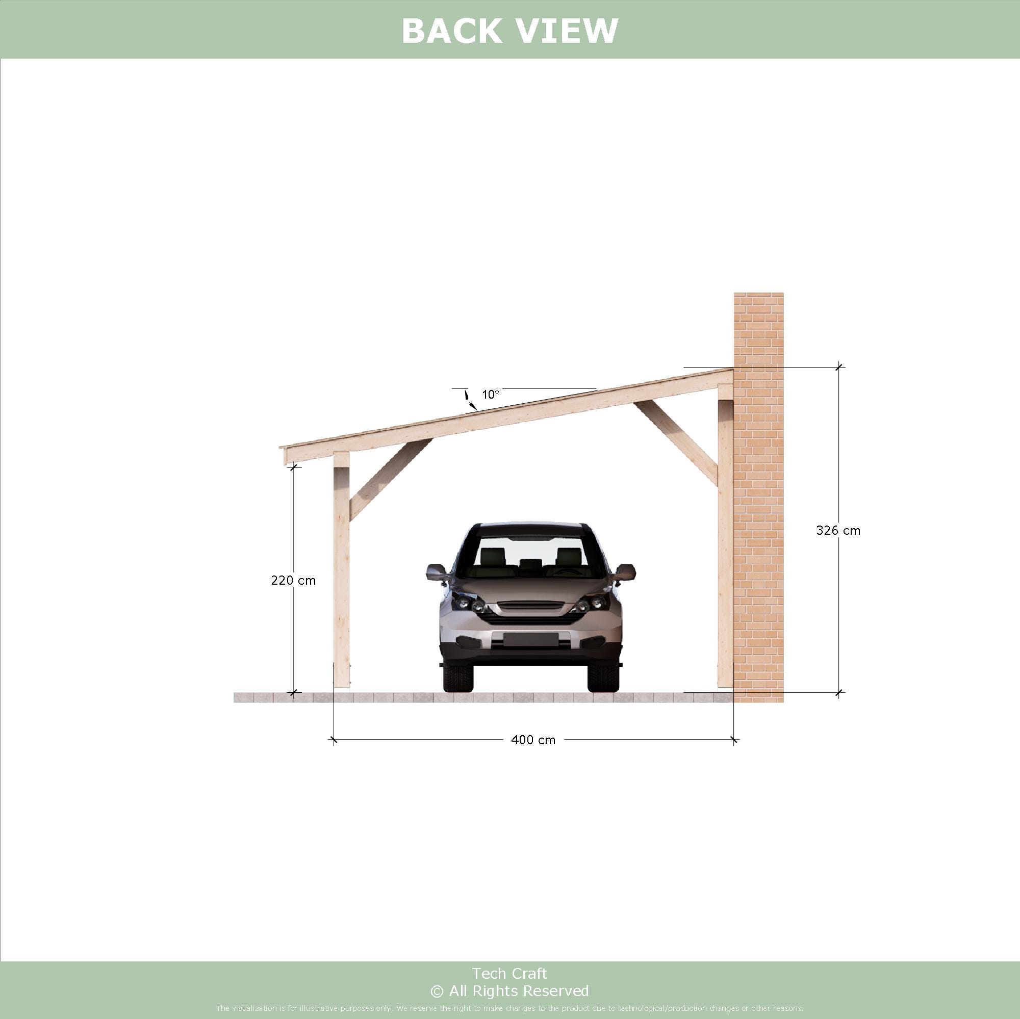 6x4m ATTACHED CARPORT Diy Plans PDF Attached Garage Pergola Patio ...