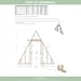 3x3m GAZEBO DIY Plans PDF Pergola Pavilion Shingle Hip Roof Digital ...