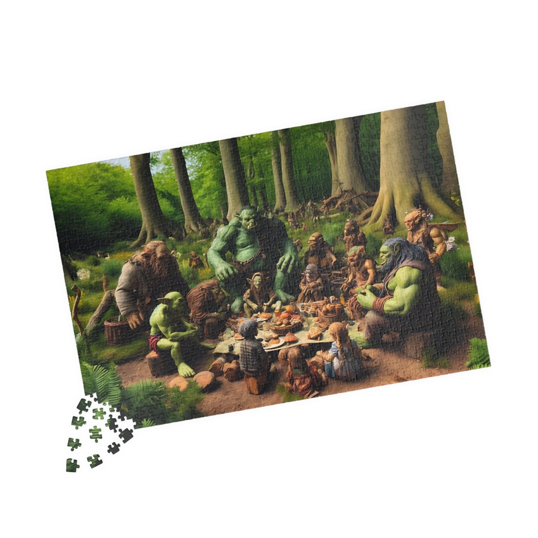 Goblin Gathering - Mischievous Goblinoid Picnic Puzzle - 110 to 1014 ...