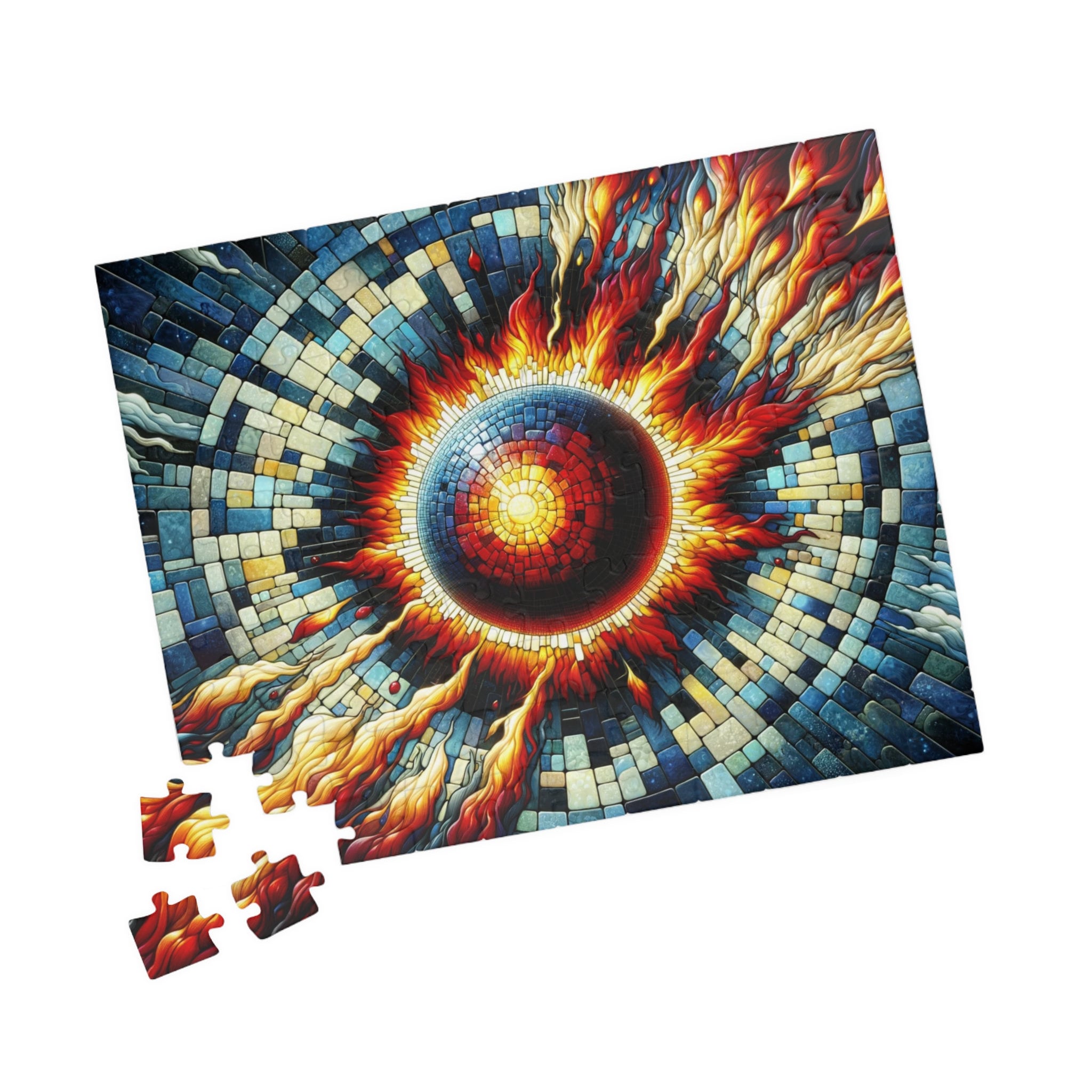 Embark on a Cosmic Quest With Our BURNING EYE Space PUZZLE With 110 to ...