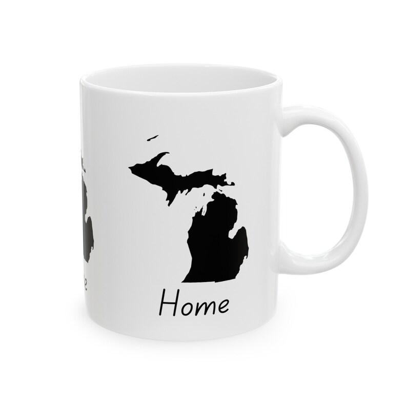 Michigan, Coffee Mug, Michigan, Coffee Cups, Michigan Lover, Native ...