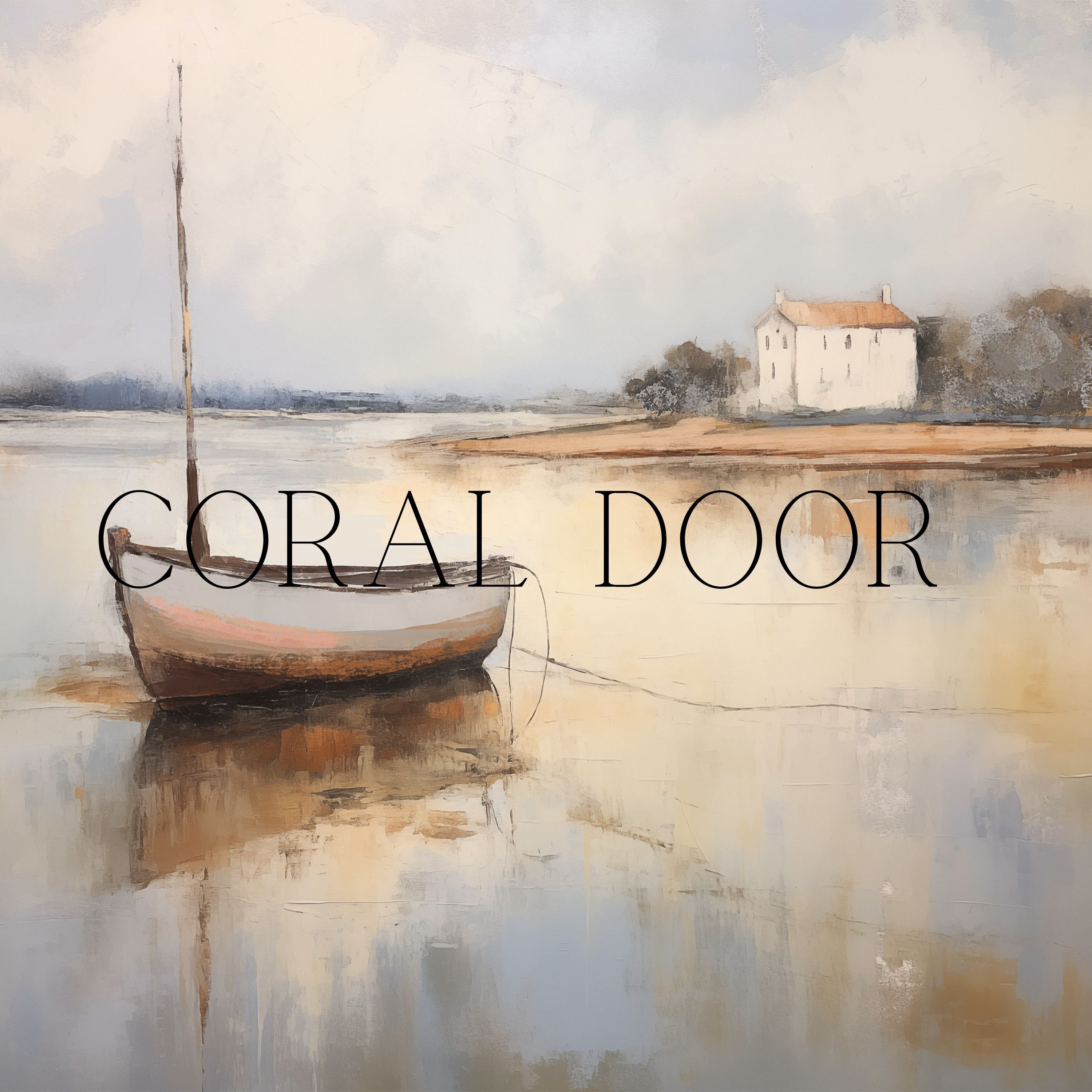 Fishing Boat Painting, Maritime Wall Art, Landscape Print, Coastal ...