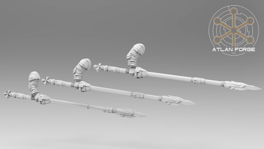 Arms and Weapons Knights Templar Lancers Fantasy Edition Bits 32mm ...