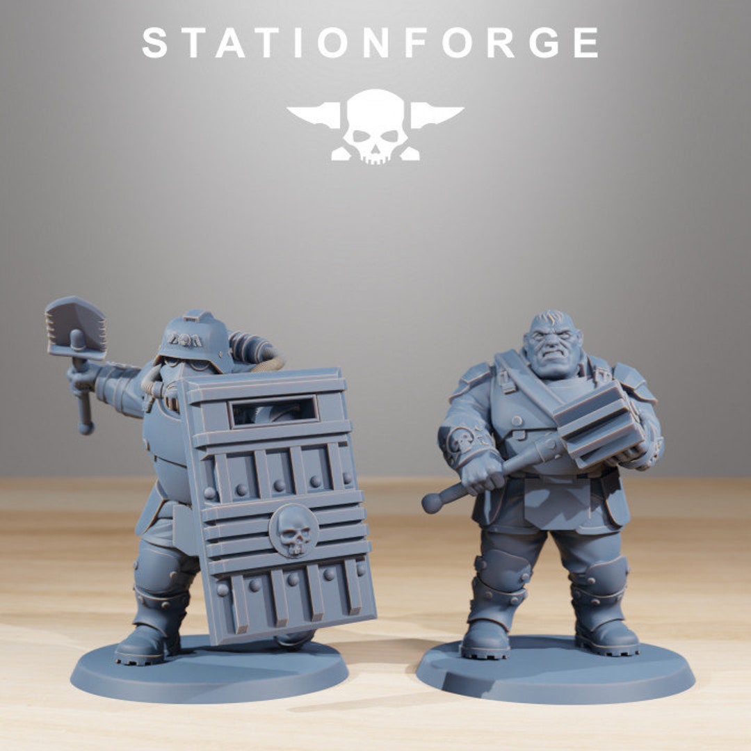 Grimguard Mutants V2 Stationforge 28mm - Etsy