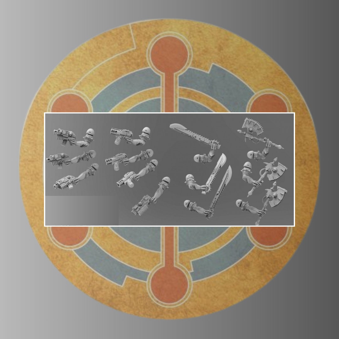 Arms and Weapons - Hades Persephonae - Bits - Atlan Forge - Etsy