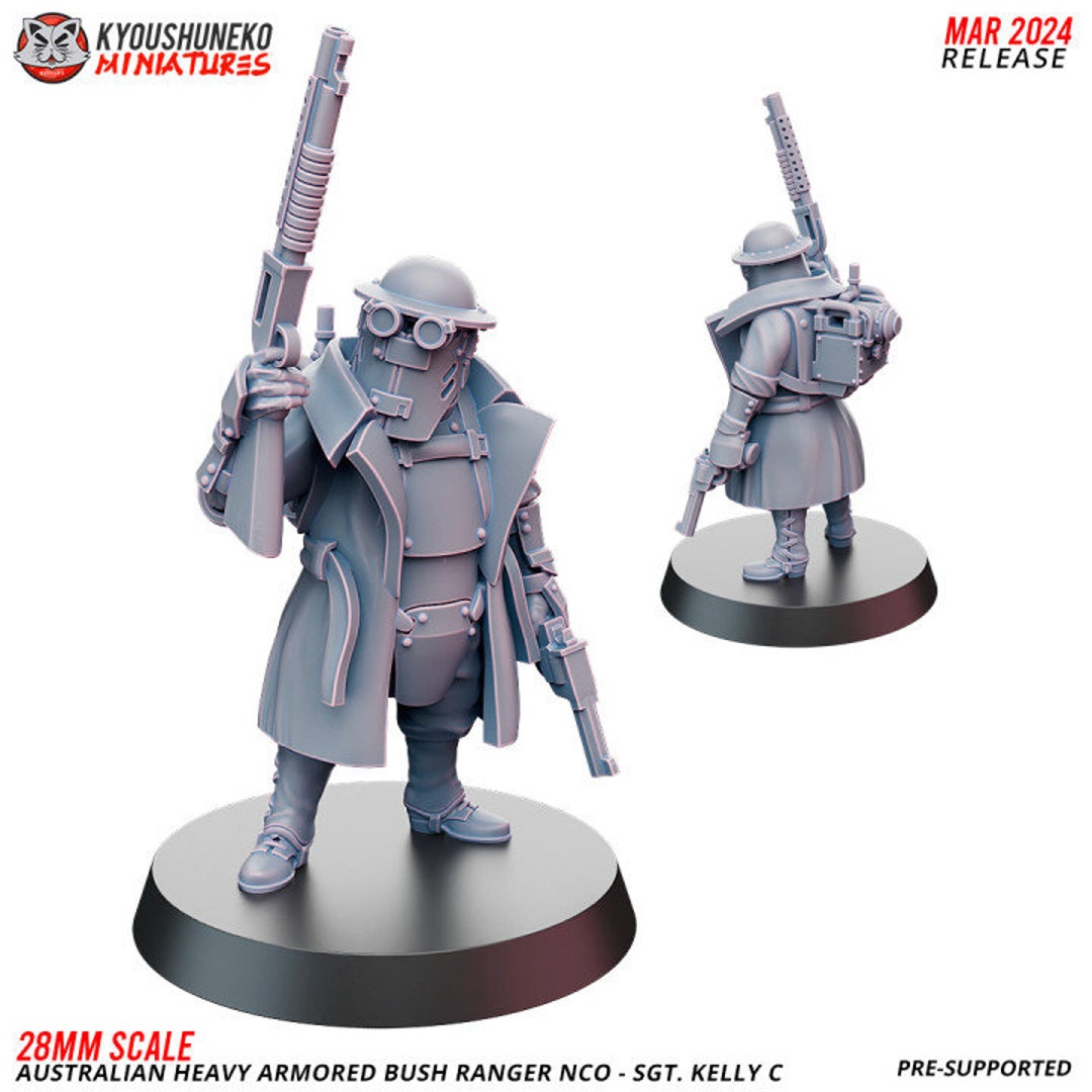 Kelly C - Australian Heavy Armored Bush Ranger Ww2 - Kyoushuneko ...