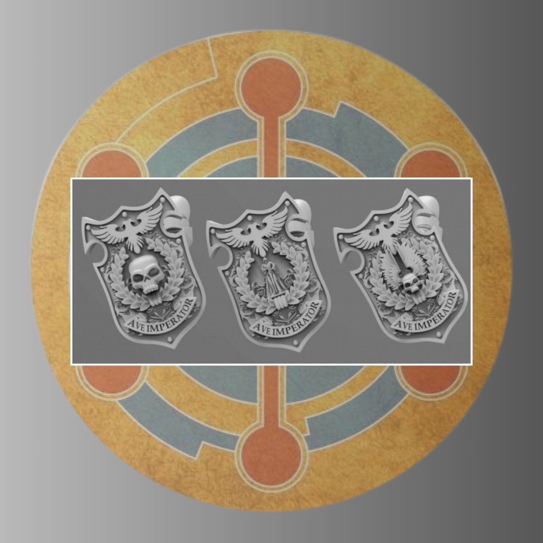 Shields - Angelic Veterans - Bits - Atlan Forge - Etsy