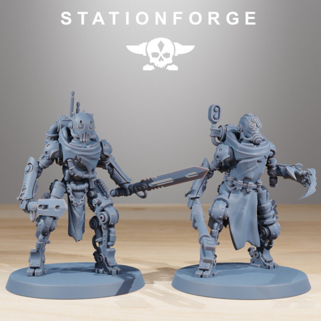Scavenger Junkbots Builder Kit V2 - Stationforge - 28mm - Etsy