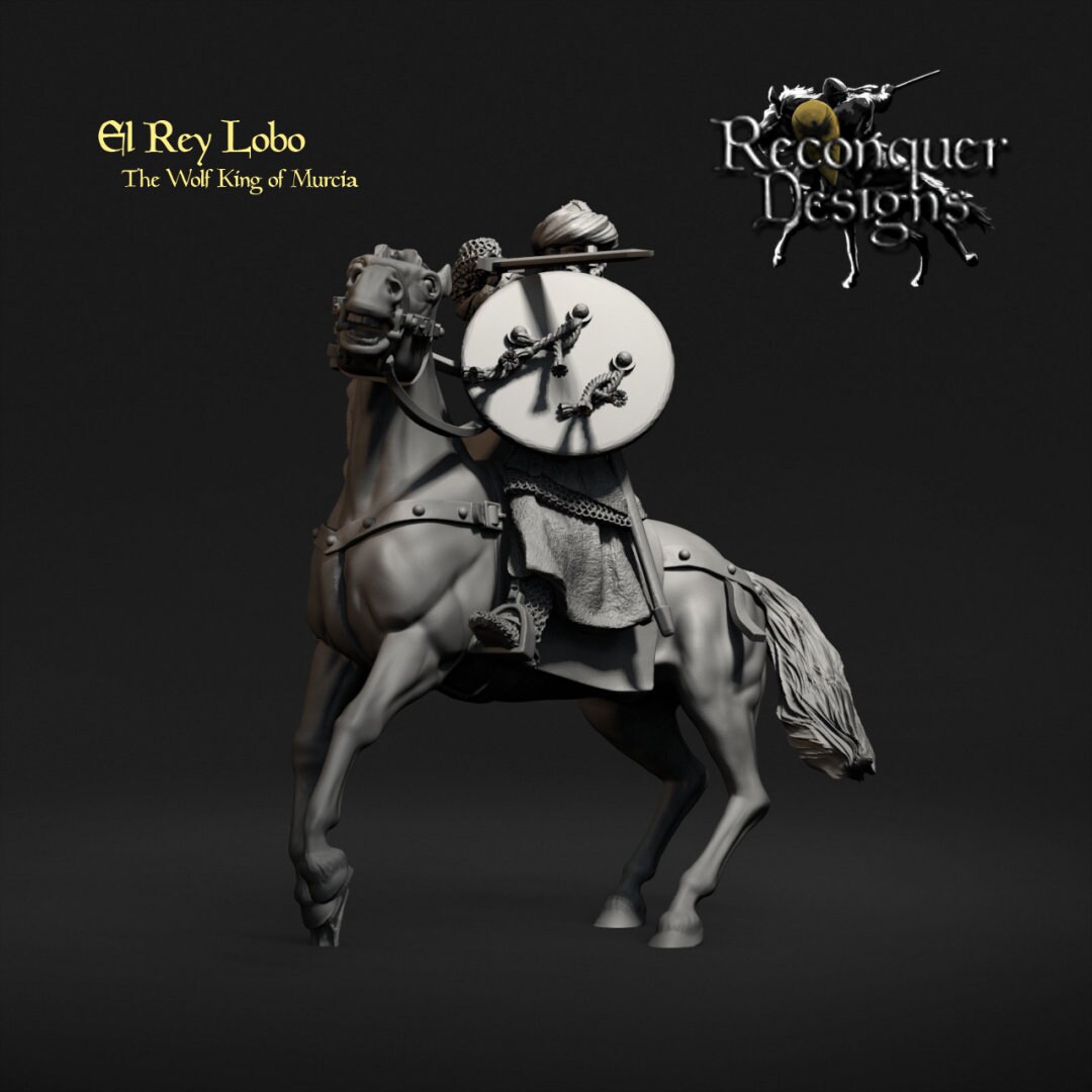 The Wolf King 28mm Reconquer Designs - Etsy