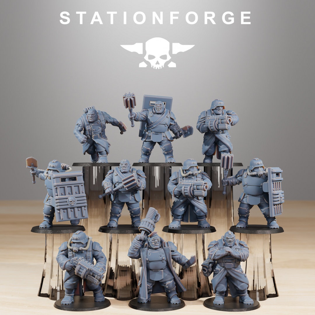 Grimguard Mutants - Stationforge - 28mm - Etsy