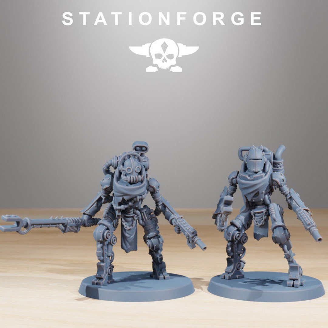 Scavenger Junkbots Builder Kit V5 - Stationforge - 28mm - Etsy