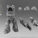 Helmets - Scavenger Junkbots Builder Kit - Stationforge - 28mm - Etsy