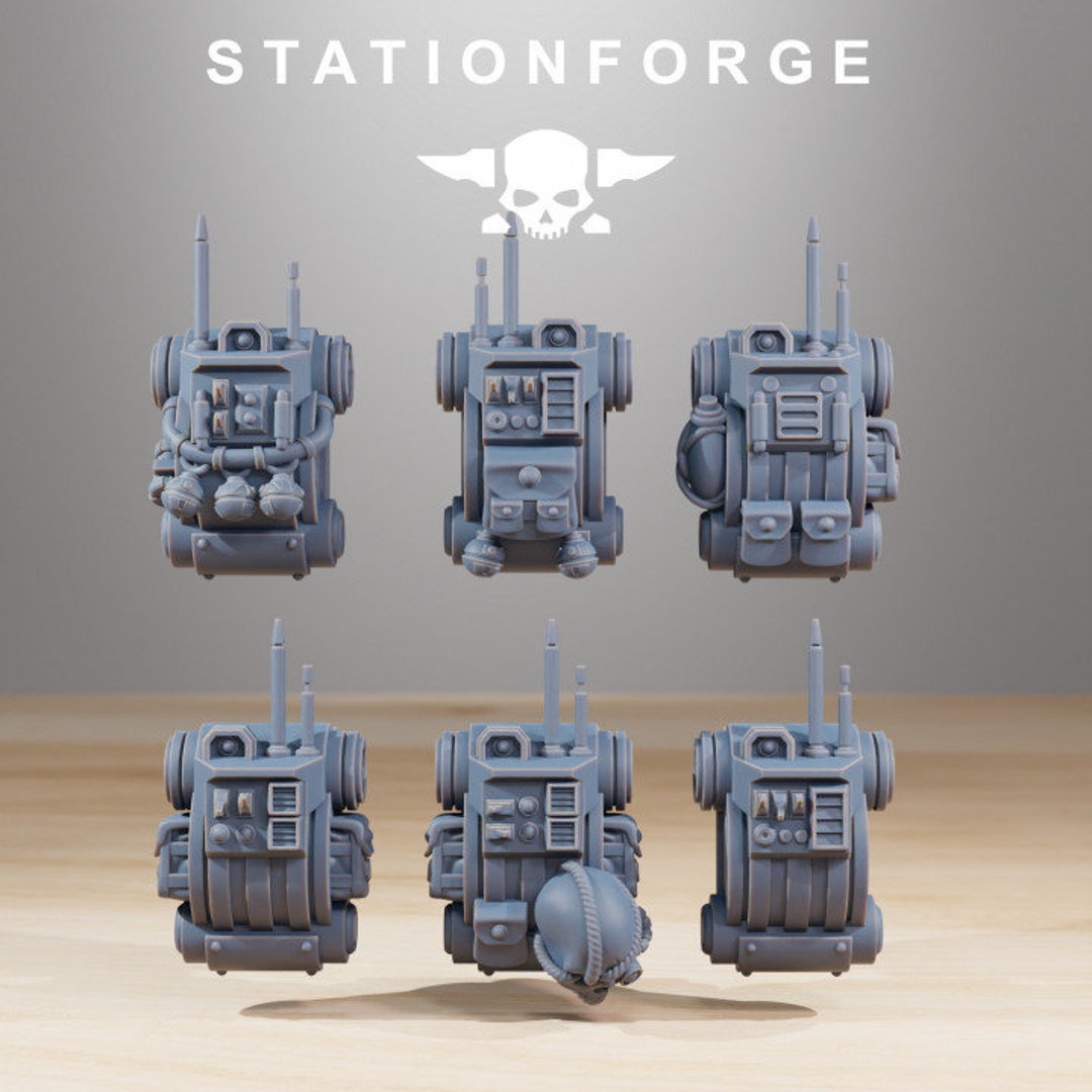 Backpacks Frontliners Infantry Stationforge 28mm - Etsy