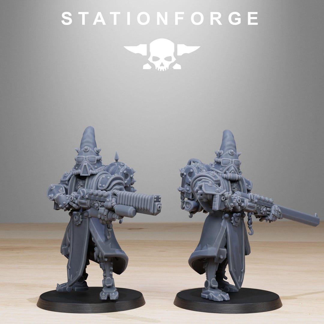 Scavenger Hooded Cultists V2 - Stationforge - 28mm - Etsy