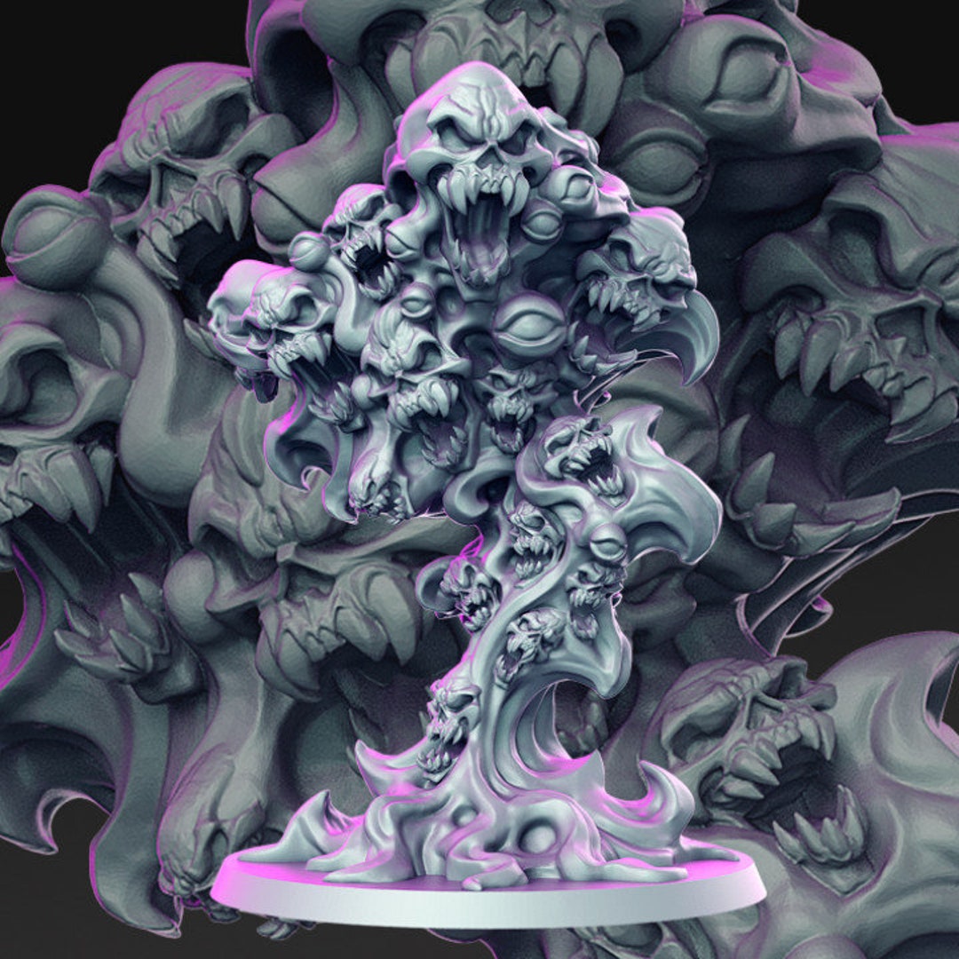 The Fog of Death - Ghost Demon - Rnestudio 32mm - Etsy