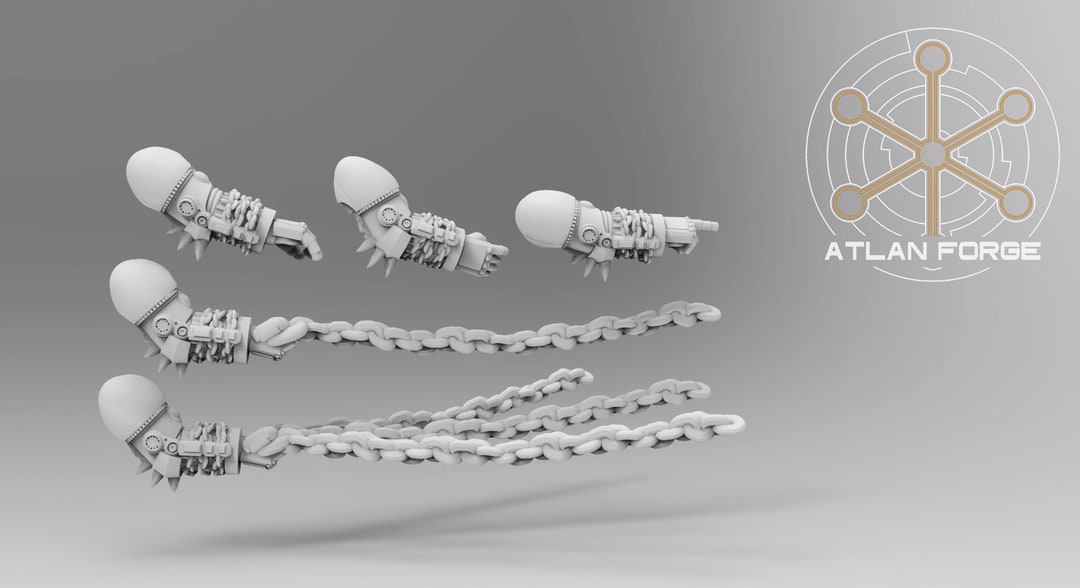 Arms and Weapons - Hounds of Hades - Bits - Atlan Forge - Etsy Canada