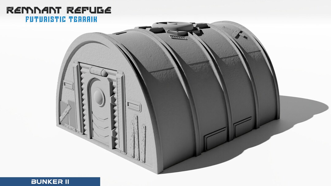 Post-apocalyptic Scifi Wasteland Bunker #2 - Etsy