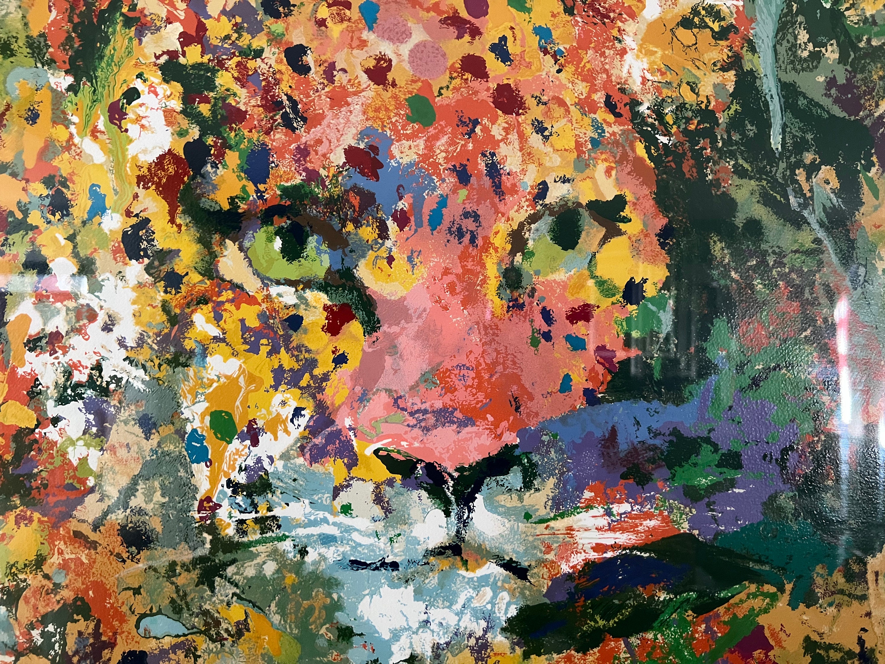 Leroy Neiman Portrait of a Leopard - Signed Serigraph 183/425 - Etsy