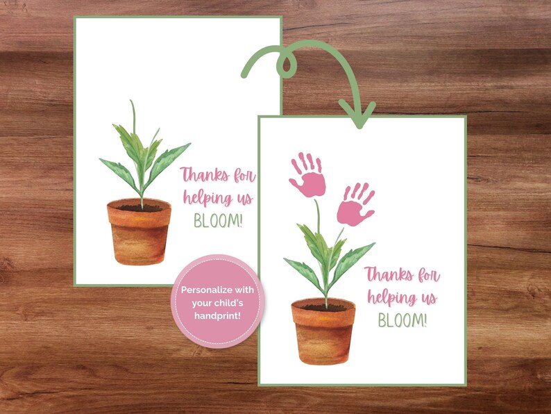 Flower Handprint Art, Spring Handprint Craft, Mother’s Day Handprint ...