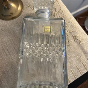 Vintage Luminarc Whiskey Decanter - Etsy