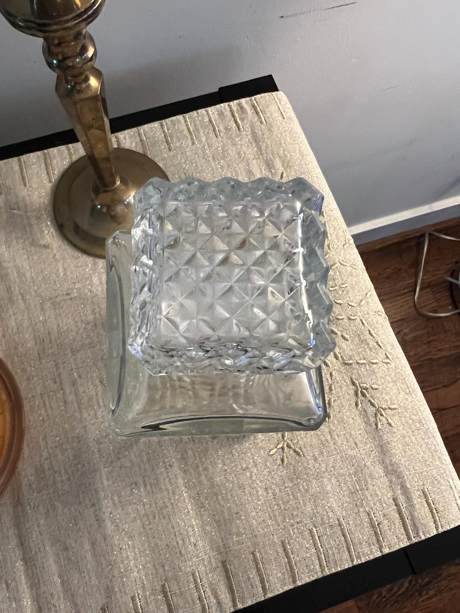 Vintage Luminarc Whiskey Decanter - Etsy