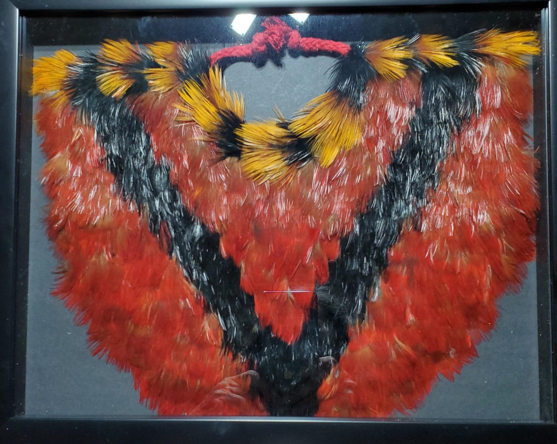 RARE FIND Mini Hawaiian Feather Cape (ʻahu ʻula) - Etsy