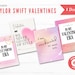 Taylor Swift Valentine's Day Printable Valentine Exchange Cards | the ...