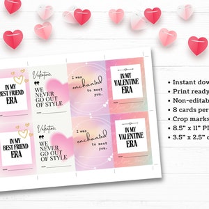 Taylor Swift Valentine's Day Printable Valentine Exchange Cards | the ...