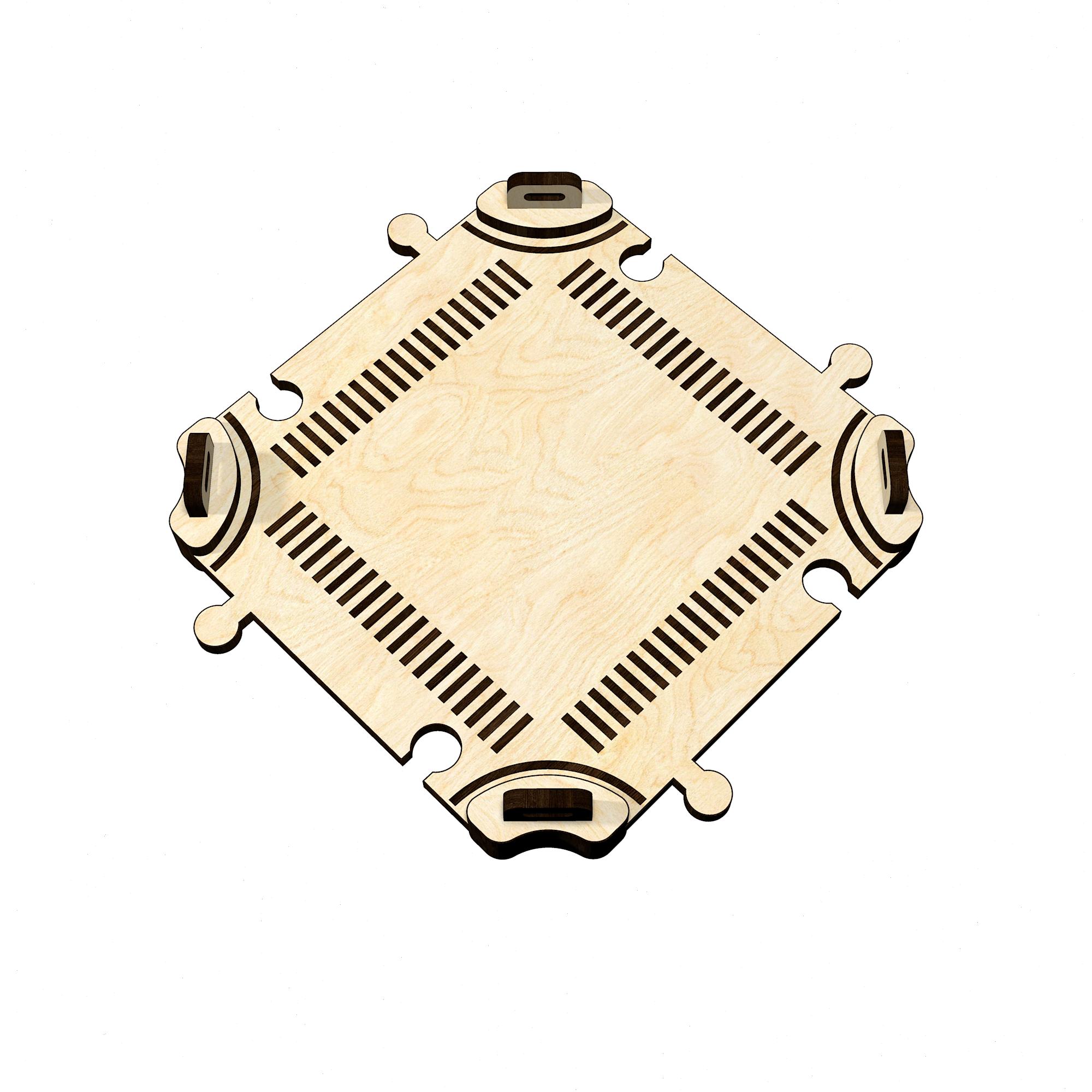 Laser Cut Wooden Auto Track System: 1/64 Scale Car Models (digital ...