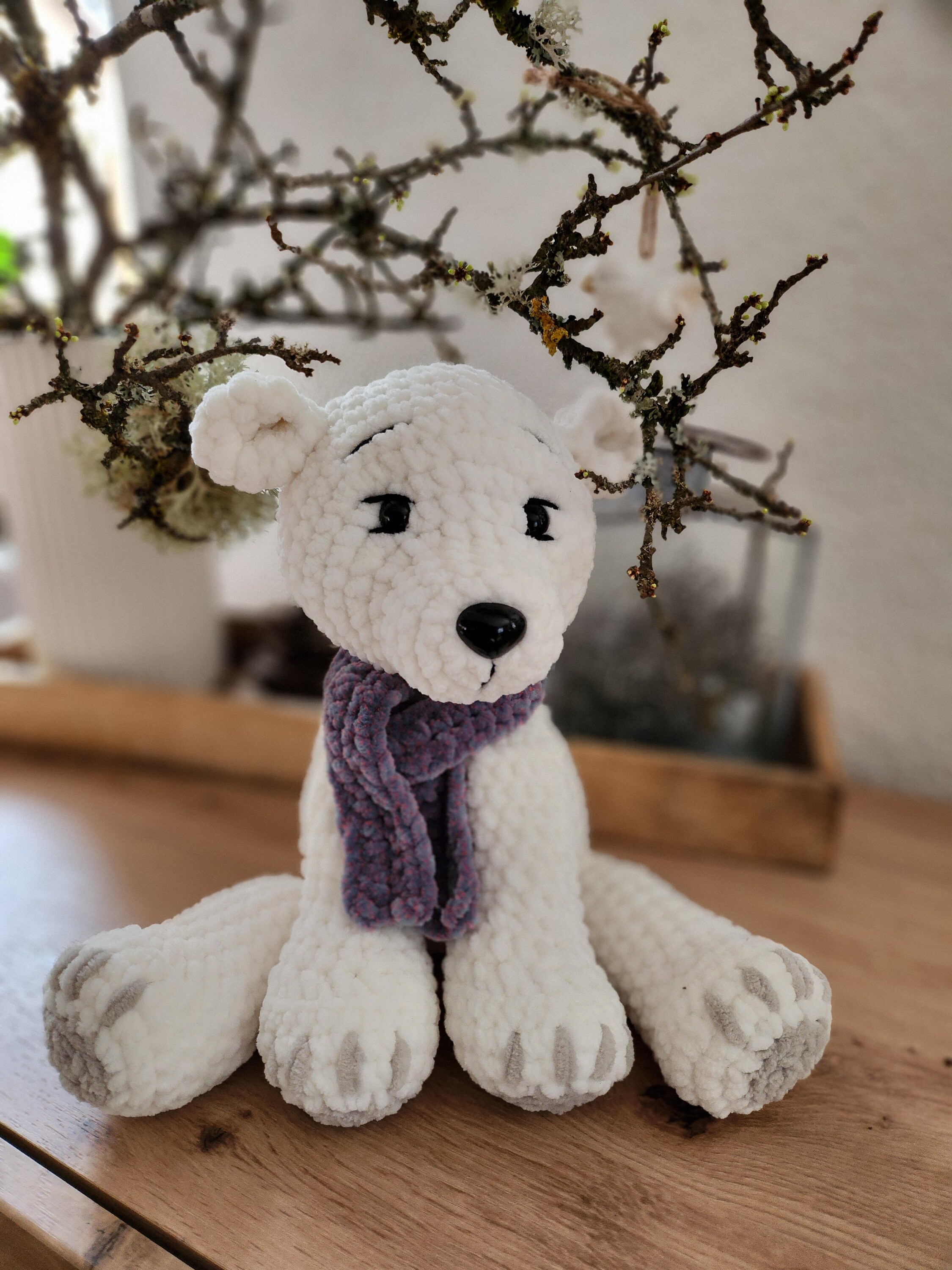 Crochet Pattern for Olaf the Polar Bear - Etsy