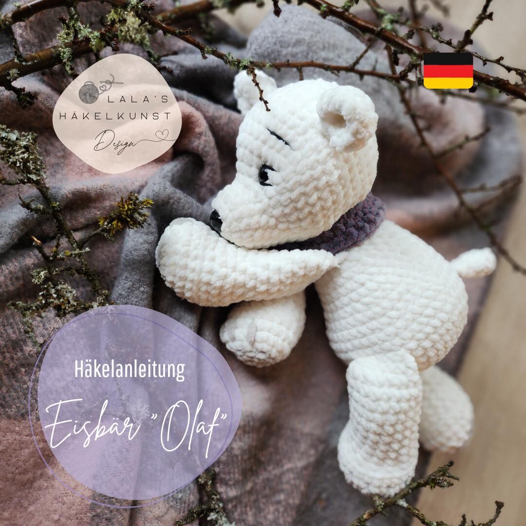 Crochet Pattern for Olaf the Polar Bear - Etsy