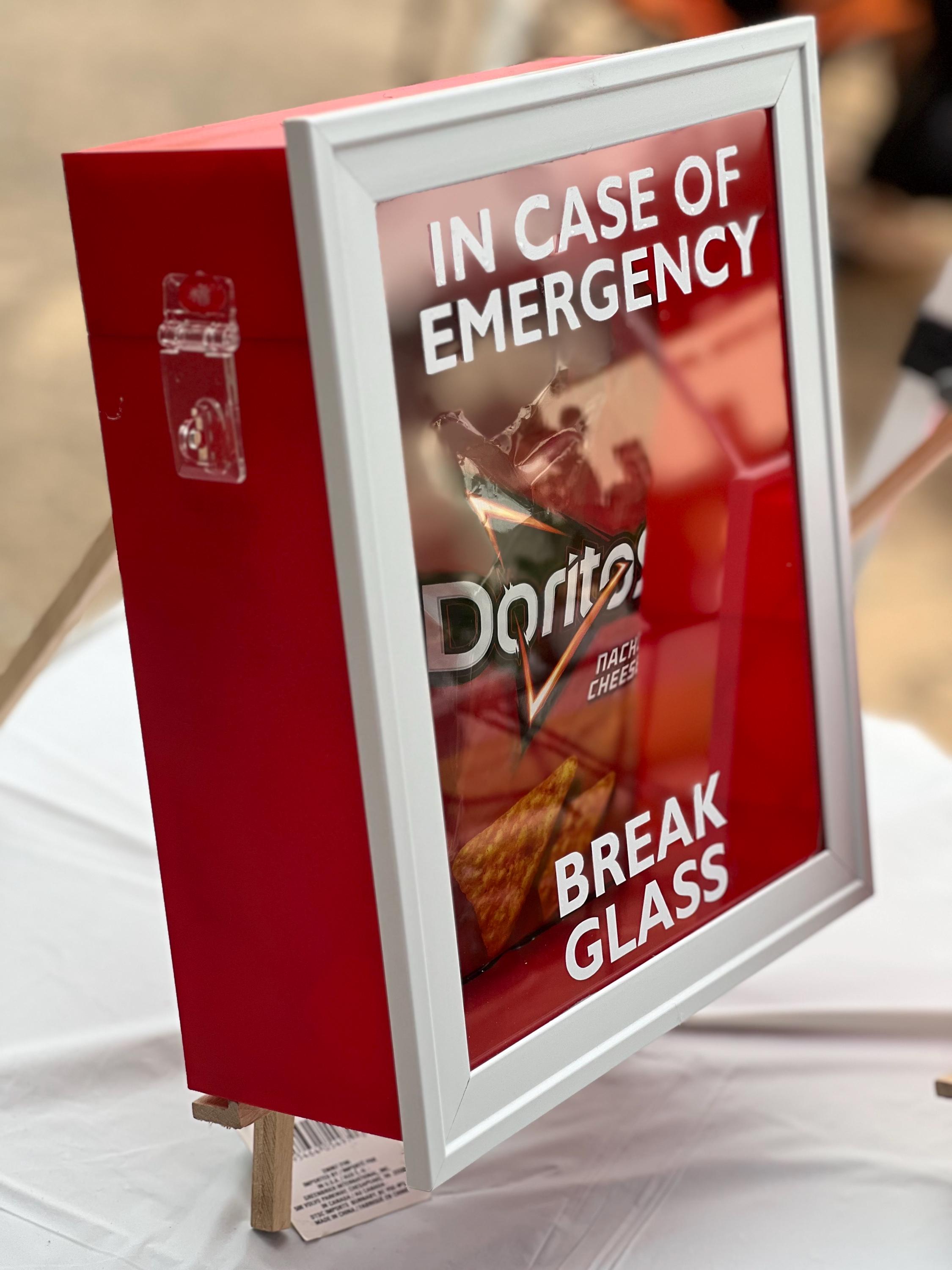 In Case of Emergency Break Glass Box | Vinyl Sticker | Custom - Etsy