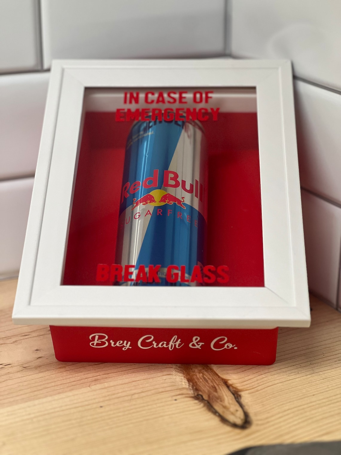 In Case of Emergency Break Glass Box Vinyl Sticker Custom - Etsy