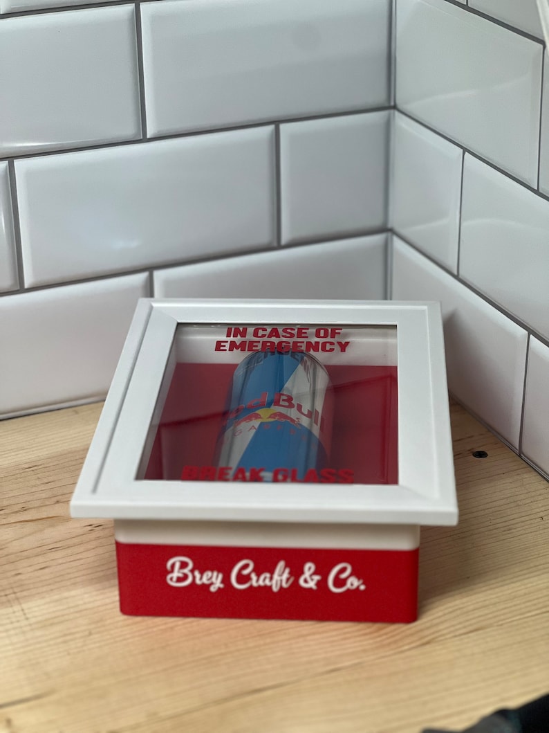 In Case of Emergency Break Glass Box Vinyl Sticker Custom - Etsy