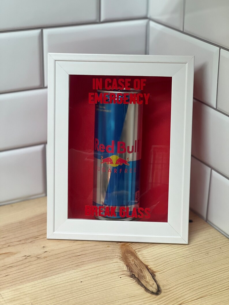 In Case of Emergency Break Glass Box Vinyl Sticker Custom - Etsy