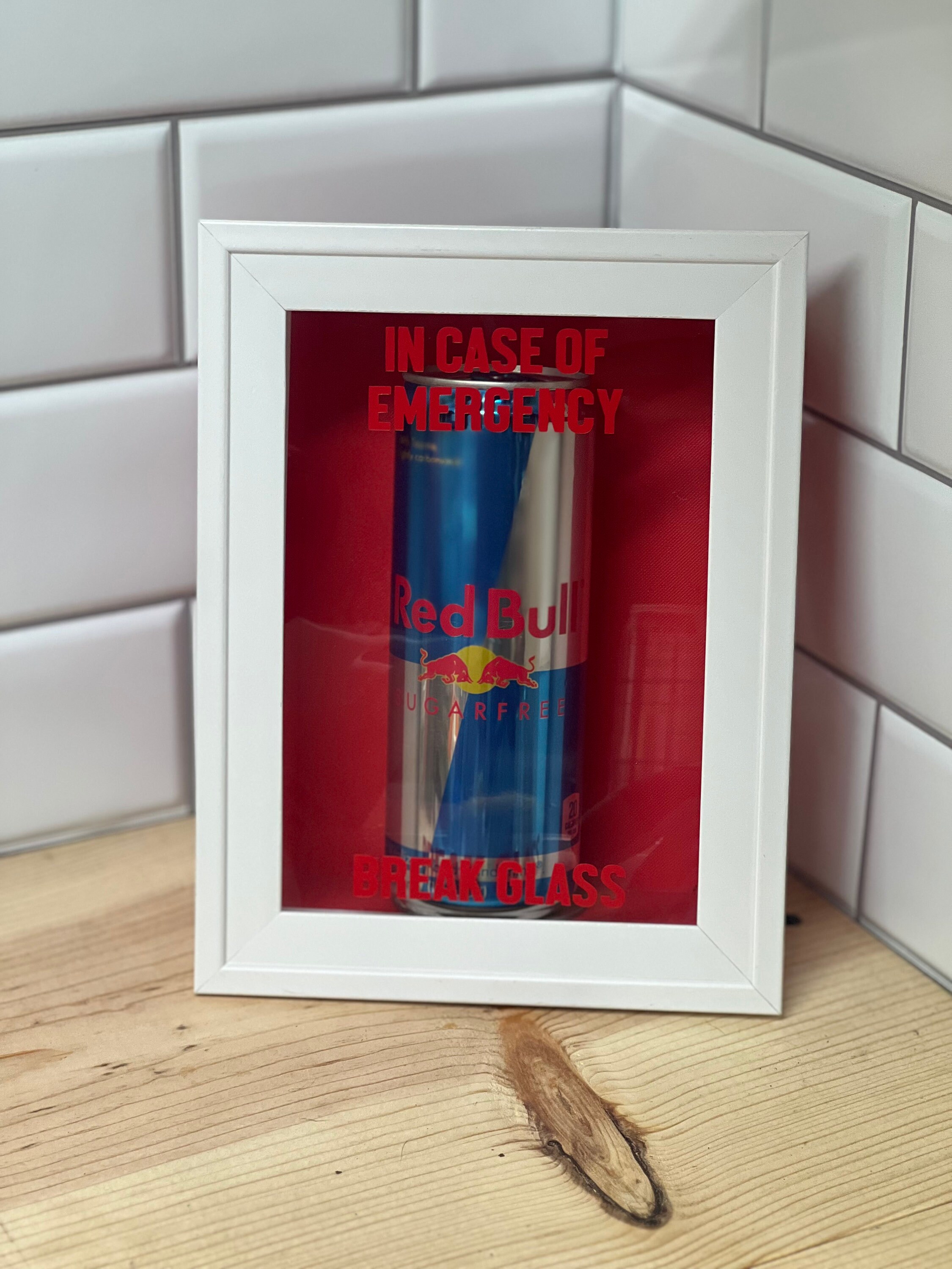 In Case of Emergency Break Glass Box Vinyl Sticker Custom - Etsy