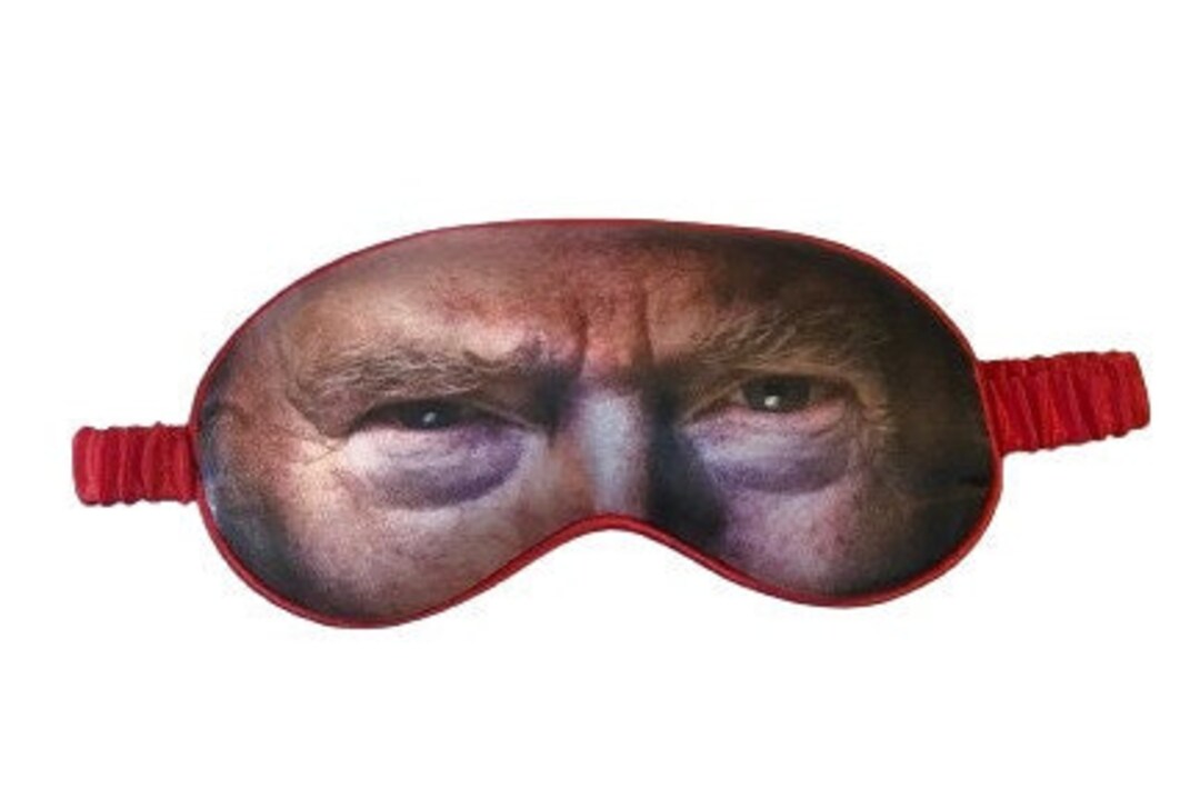 Donald Trump Mugshot Sleep Mask Novelty Eye Mask for Trump Supporters ...