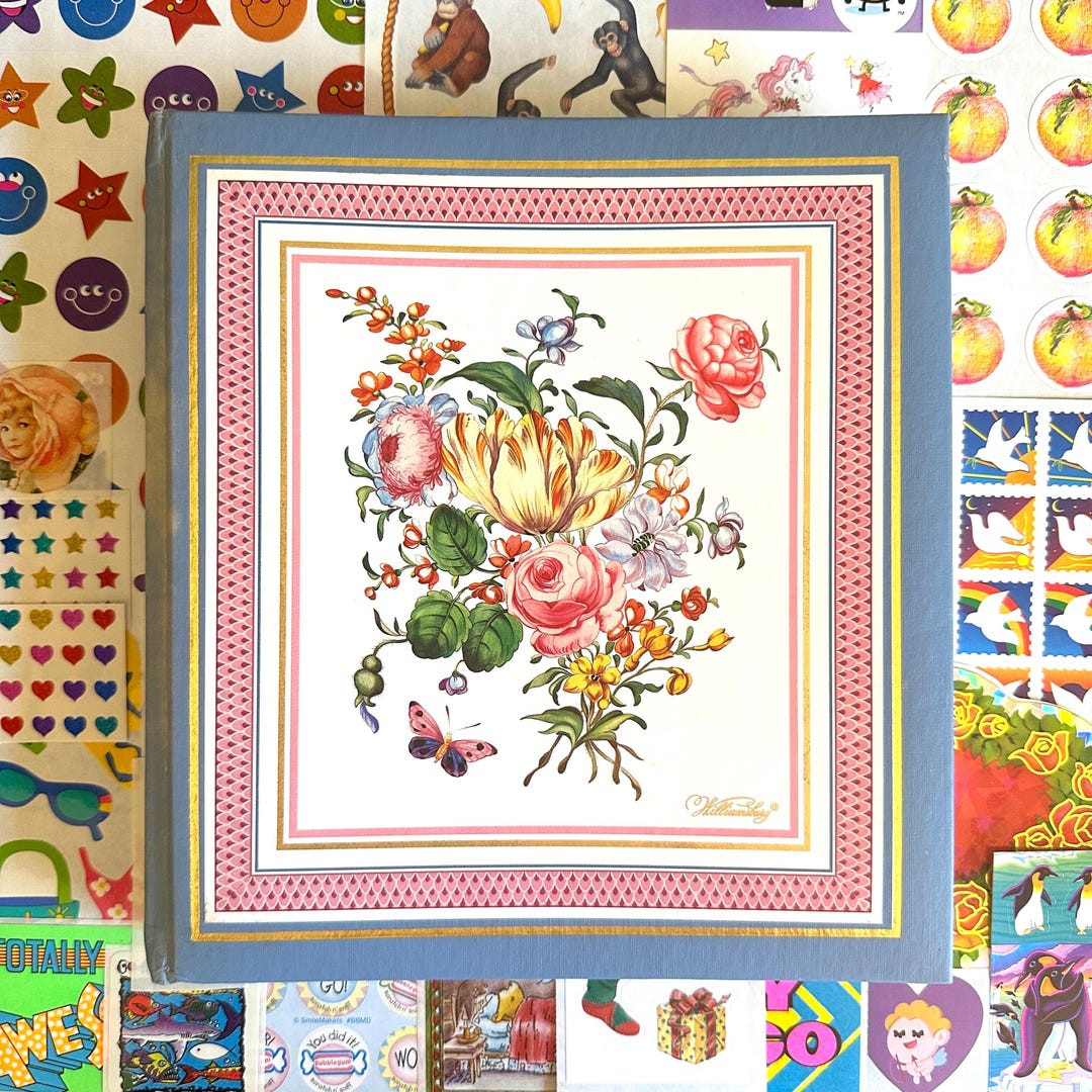 Start A Vintage Sticker Collection Kit, 80s Williamsburg Worchester ...