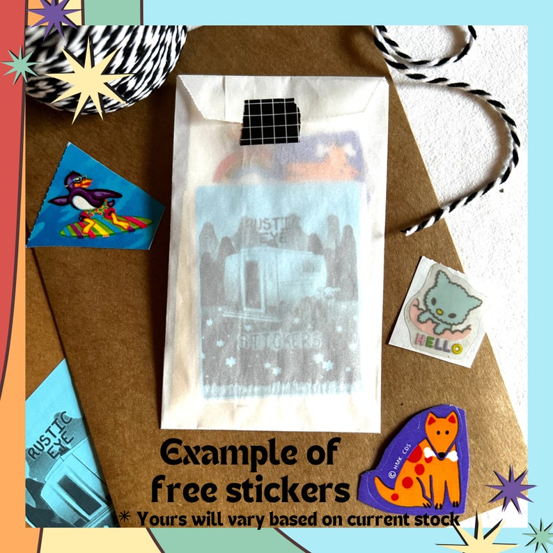 Vintage 1980s BJ Unidog Monthly Collectors Club Foil Stickers, Sparkle ...