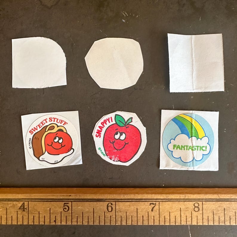 Surprise Set of 3 IMPERFECT Trend Scratch ‘N Sniff Stickers: 80s & 90s ...