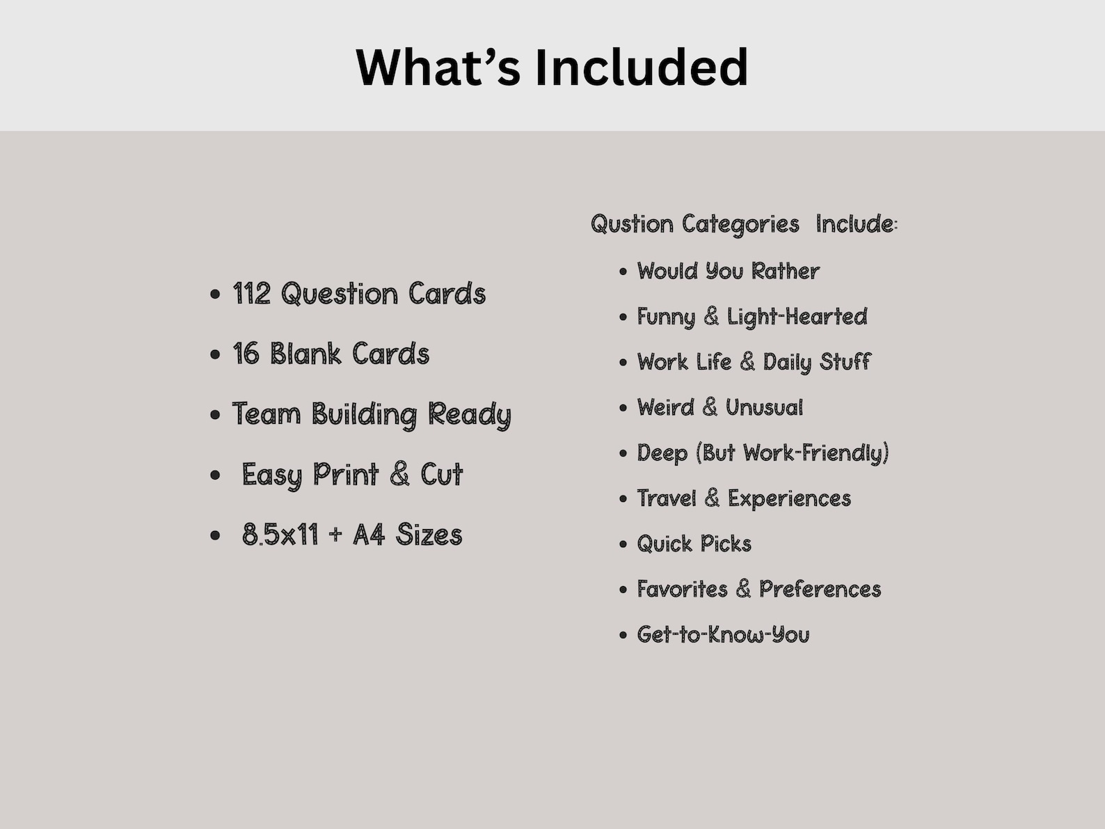 Conversation Cards for the Office, Remote Team Bonding, Coworker ...