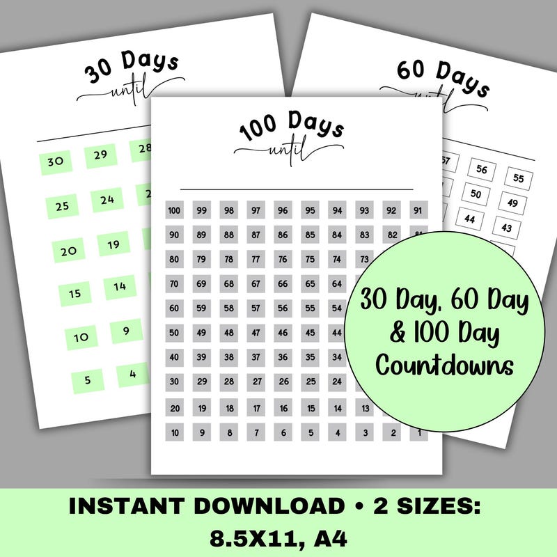Wedding Countdown - Etsy